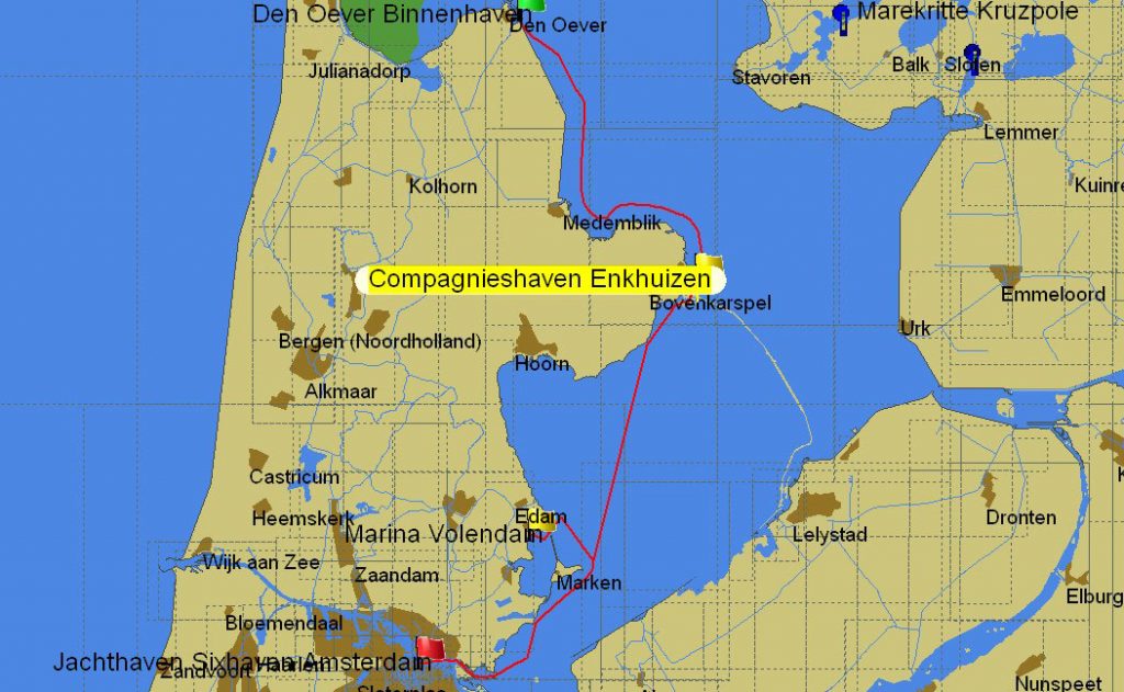 Amsterdam – Den Oever – Auf Wasserstrassen durch Europa